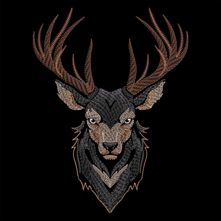 Deer Embroidery Designs | Enchanting Woodland Machine Patterns | Stitch ...